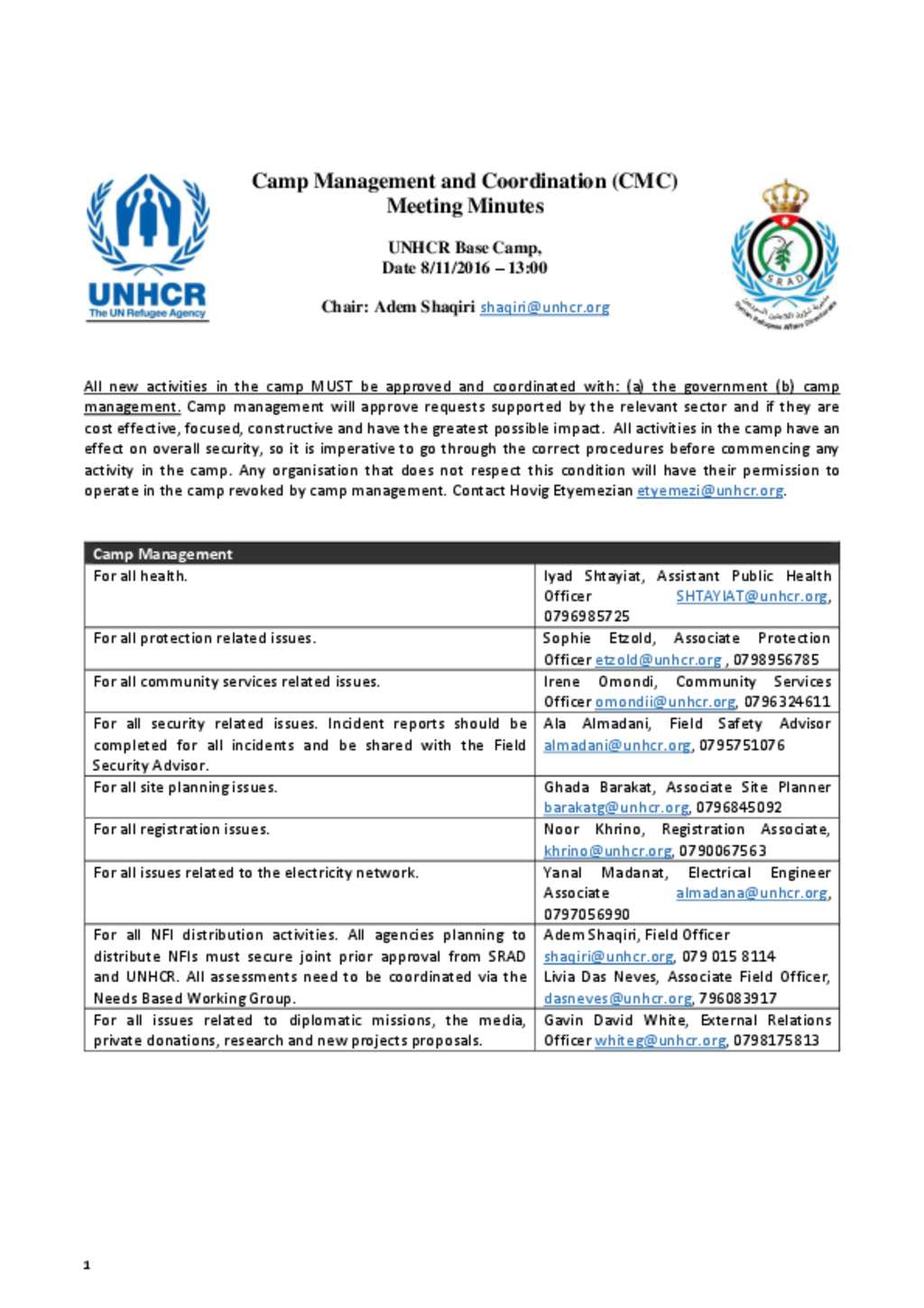 Document - CMC Meeting Minutes 8-11-2016
