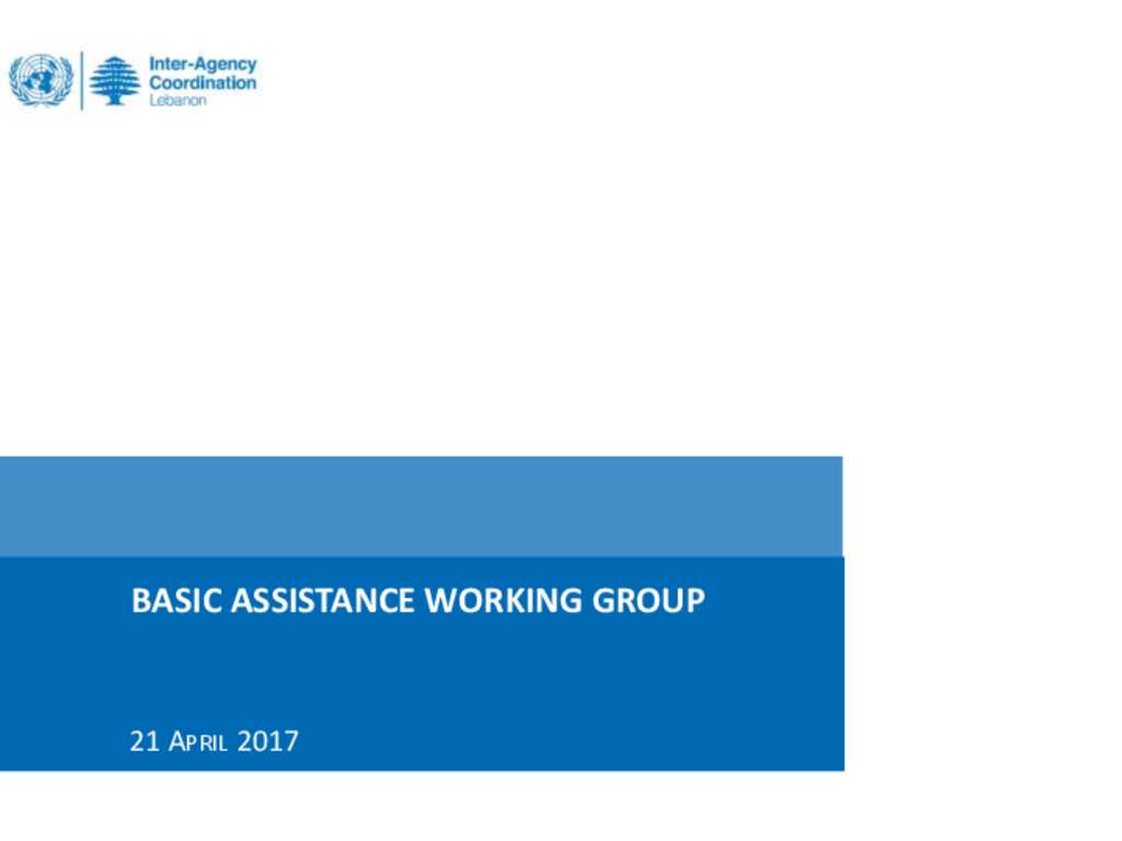 Document - National Basic Assistance presentation 21 April, 2017